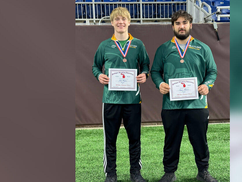 Malonen, Huspen earn All State wrestling honors