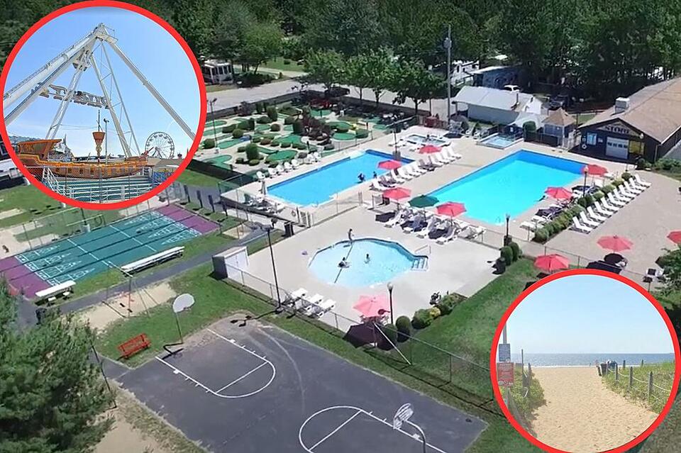 Insane Maine Campground Has SIX Pools & Hot Tubs And is Only a Mile ...