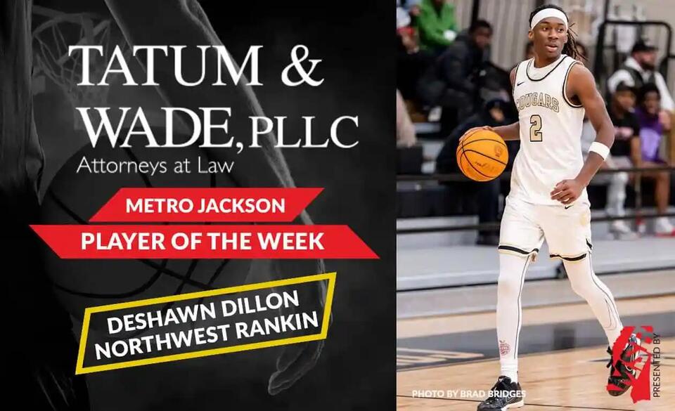 NORTHWEST RANKIN JUNIOR GUARD DESHAWN DILLON EARNS TATUM AND WADE METRO ...