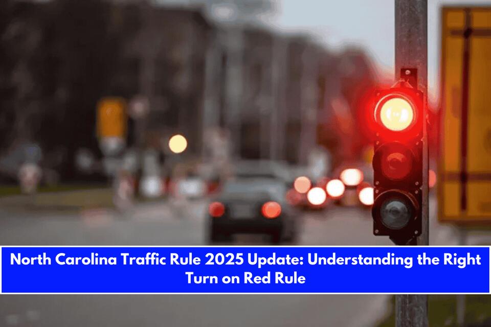 North Carolina Traffic Rule 2025 Update: Understanding the Right Turn ...