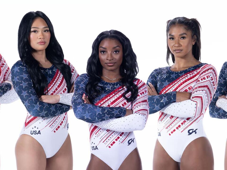 Team USA’s gymnastics uniforms revealed ahead of 2024 Paris Olympics ...