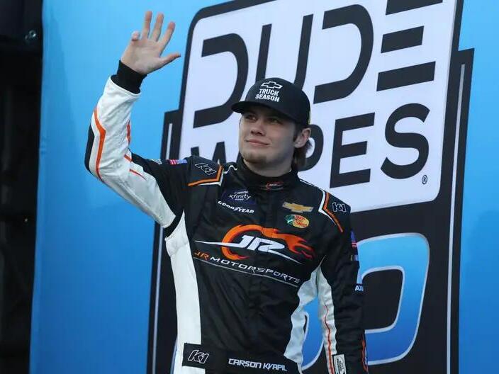 Carson Kvapil Getting Second Xfinity Start with JR Motorsports at Dover