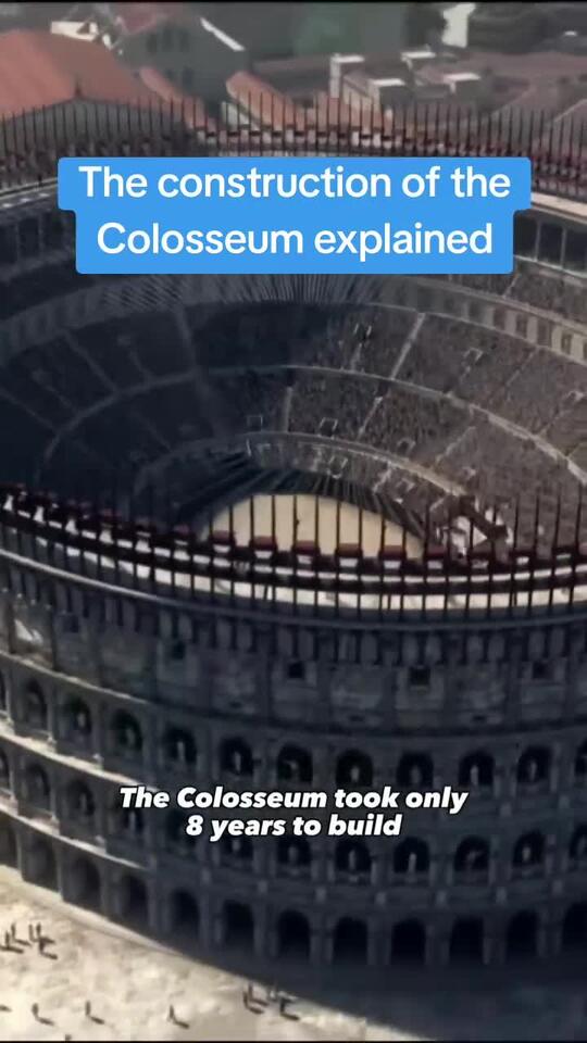 How the Colosseum was built #history #romanempire - NewsBreak