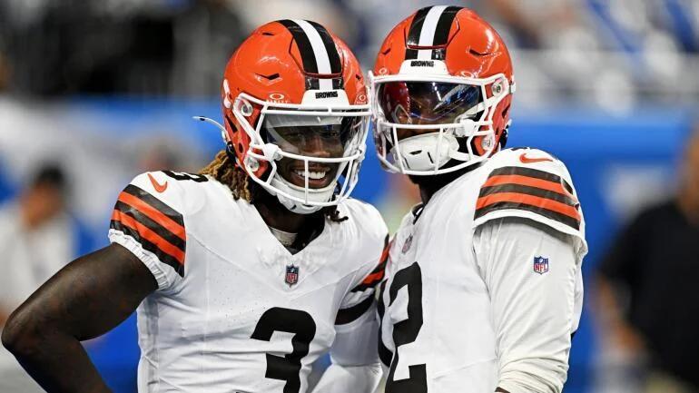Browns' Shedeur Sanders, Jerry Jeudy downplay heated sideline ...
