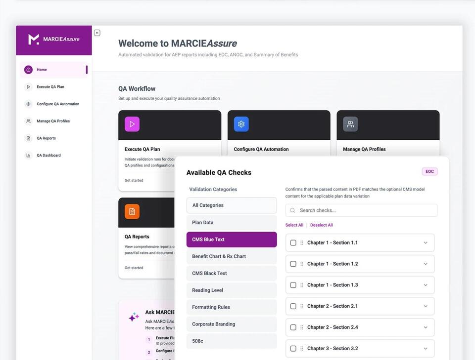 Messagepoint Announces MARCIEAssure™, an AI-Powered Quality Assurance ...