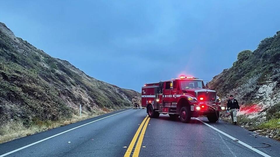 Fatal rollover crash on scenic California coastal highway leaves two ...