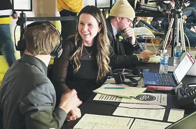 Hazleton Area grad Maria Trivelpiece making her mark in sports media ...