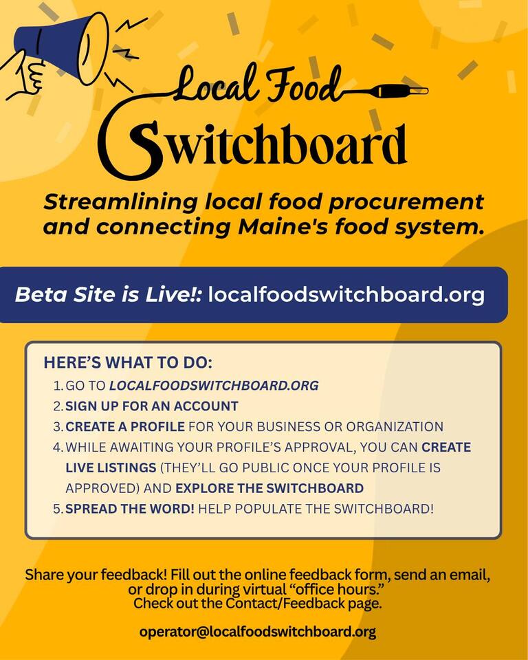 Local Food Switchboard Beta Site Now Open - NewsBreak