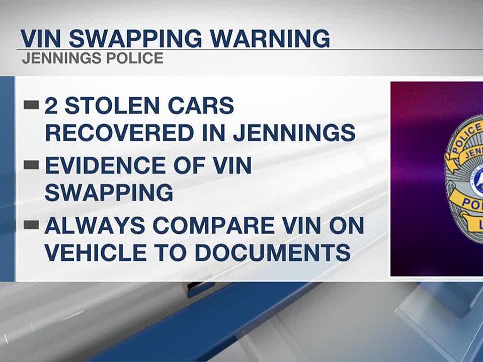 Jennings police stop 2 cars stolen from Houston area; officers warn of ...