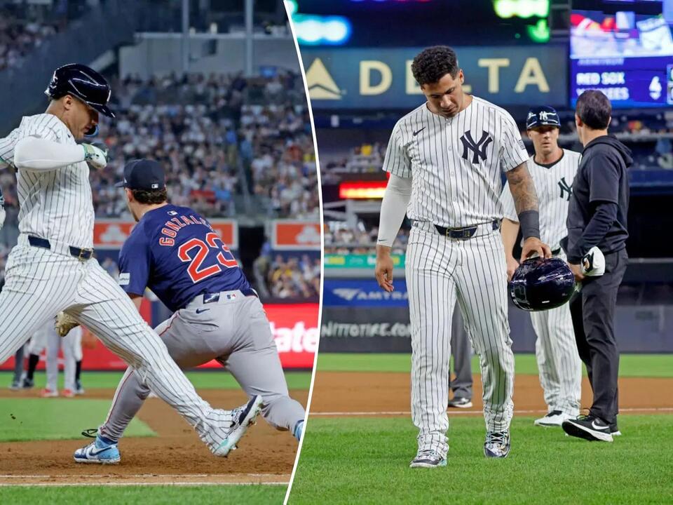 Gleyber Torres exits with groin tightness in another Yankees concern