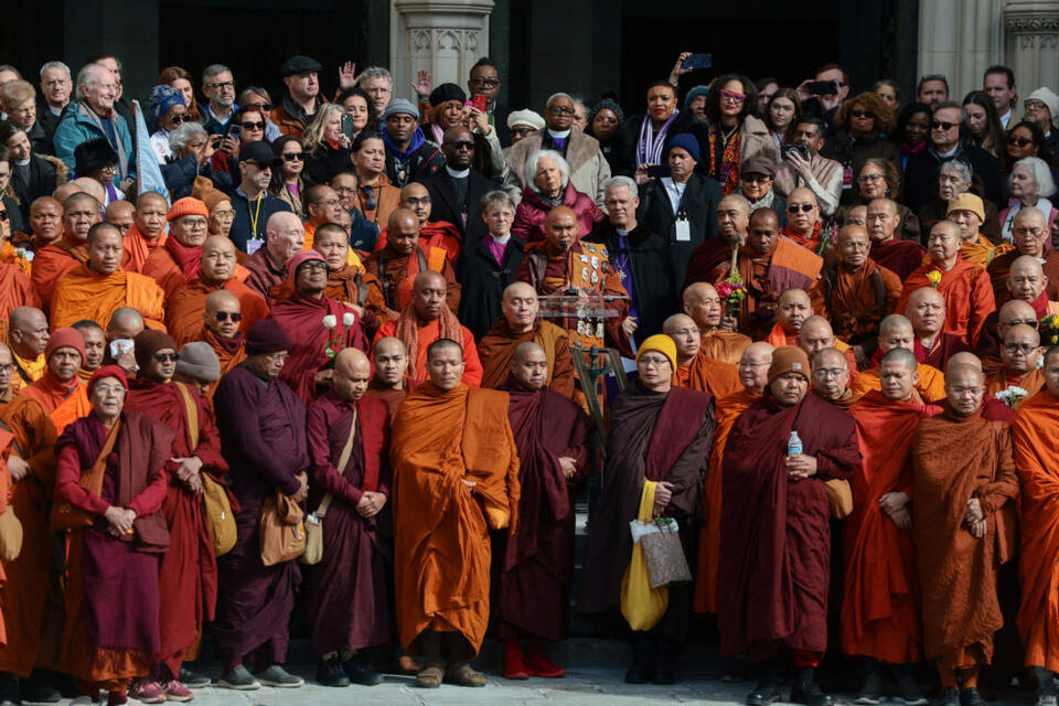 'Walk for Peace' concludes as Buddhist monks arrive in Washington after ...