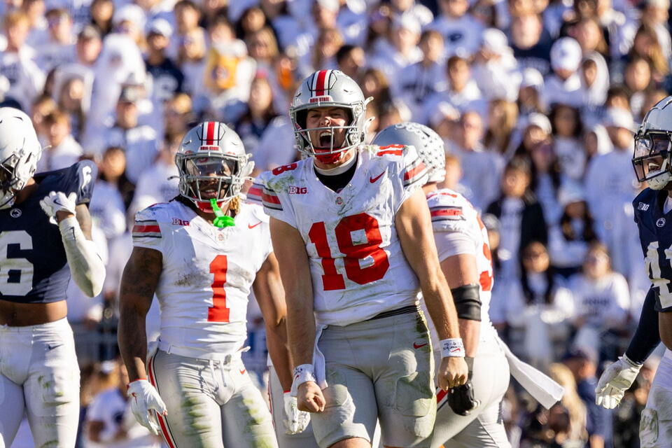 Football: No. 4 Buckeyes take the Happy out of the Valley, down No. 3 ...