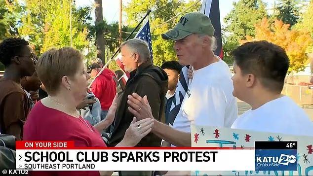 Teens erupt after conservative students at Portland's most diverse ...