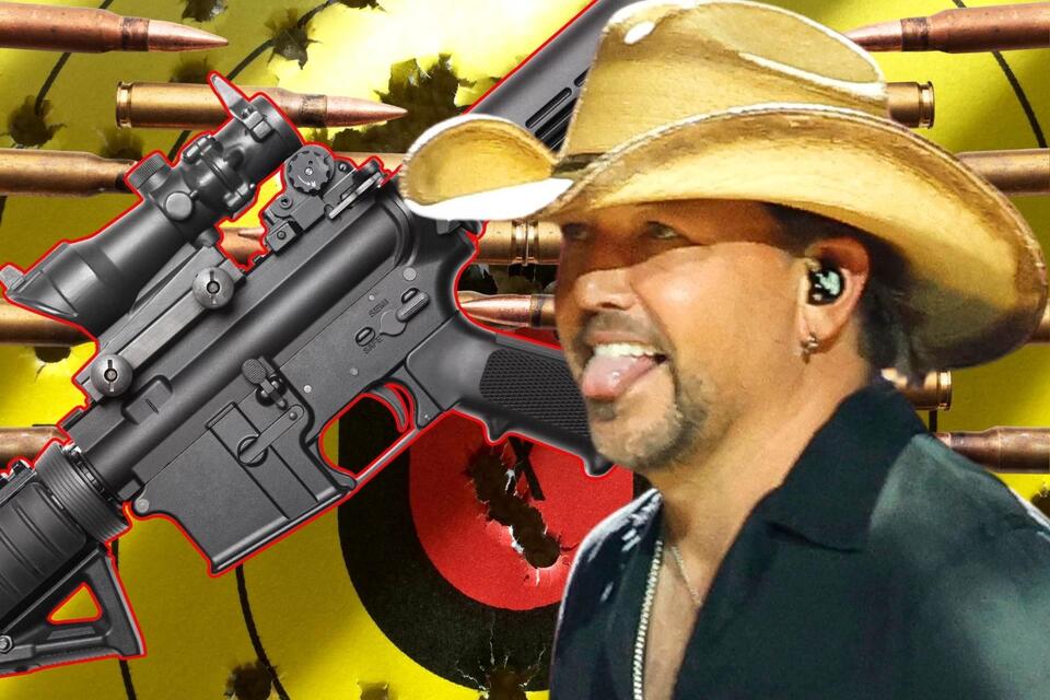 Jason Aldean Got a Custom AR-15 as a Gift From Opener Chase Matthew ...