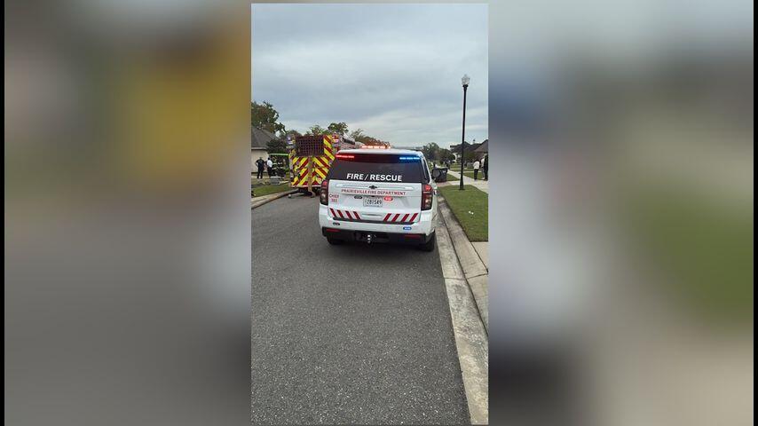 Prairieville Fire Department put out residential structure fire on ...