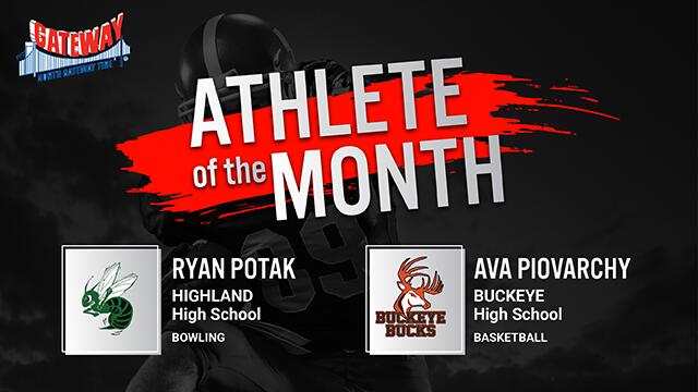 The North Gateway Tire Co. January Athletes of the Month are Ryan Potak ...