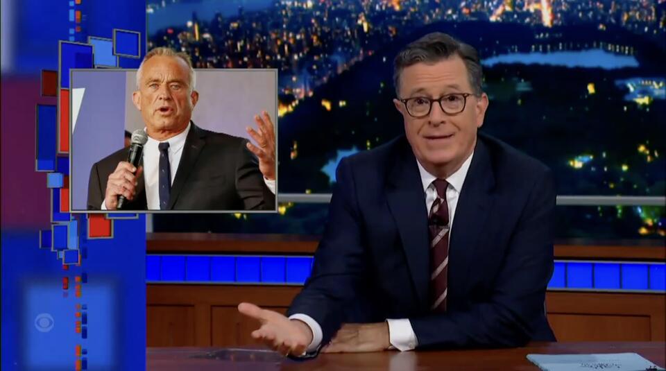 ‘The Weirdest Person on the Planet!’ Stephen Colbert Rips RFK Jr. for ...
