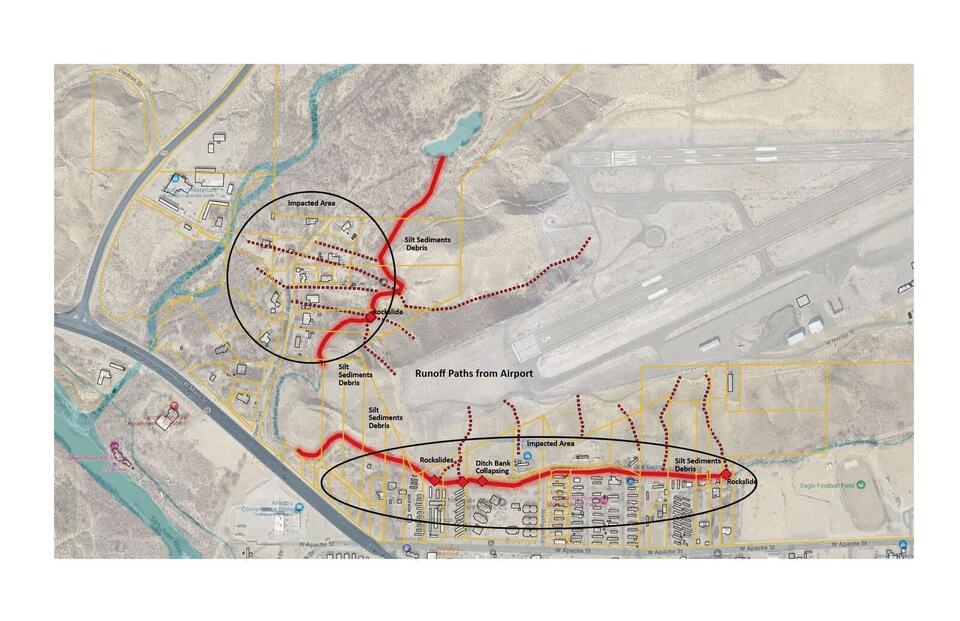 Recent flooding destroys sections of North Farmington Ditch - NewsBreak