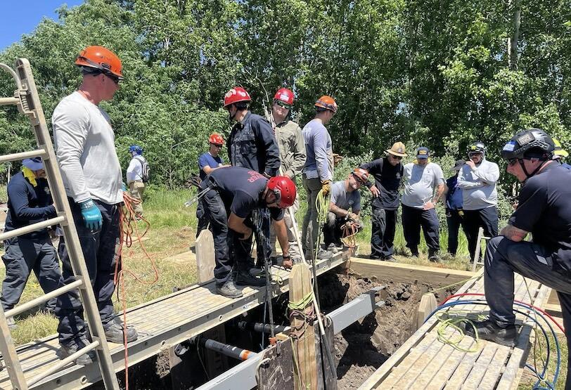 Chattanooga fire instructors attend advanced trench rescue training in ...