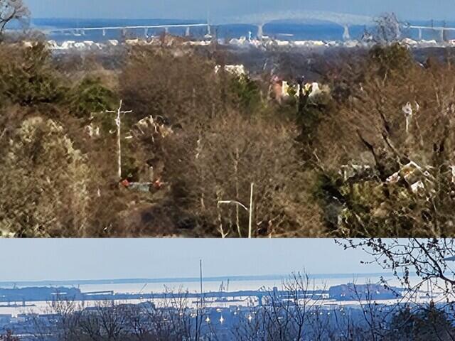Photos capture spectacular views of Key Bridge before and after ...
