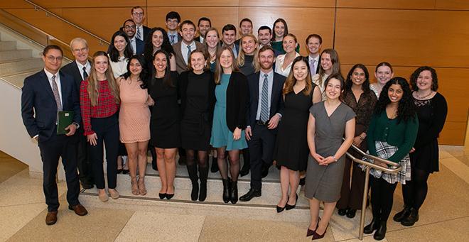 Alpha Omega Alpha Honor Medical Society inductees celebrated for ...
