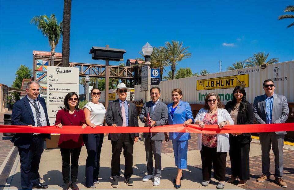 Fullerton Transit Hub Revitalized Through Clean California Project ...
