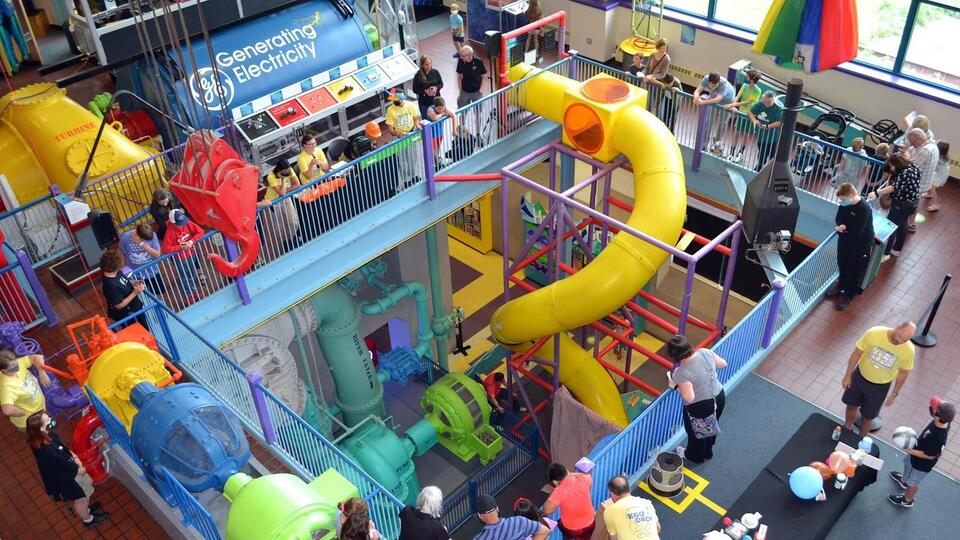 Science Central’s new Giant Slide installation and opening delayed ...