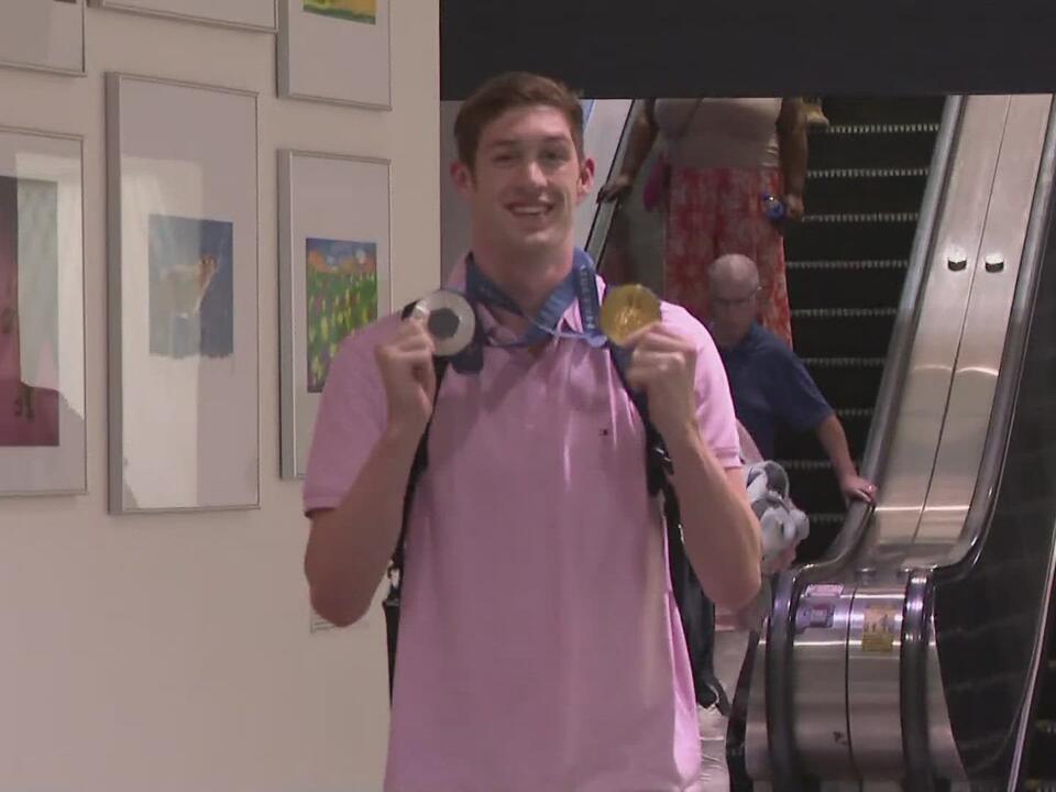 Dover native Hunter Armstrong returns home after winning medals at ...