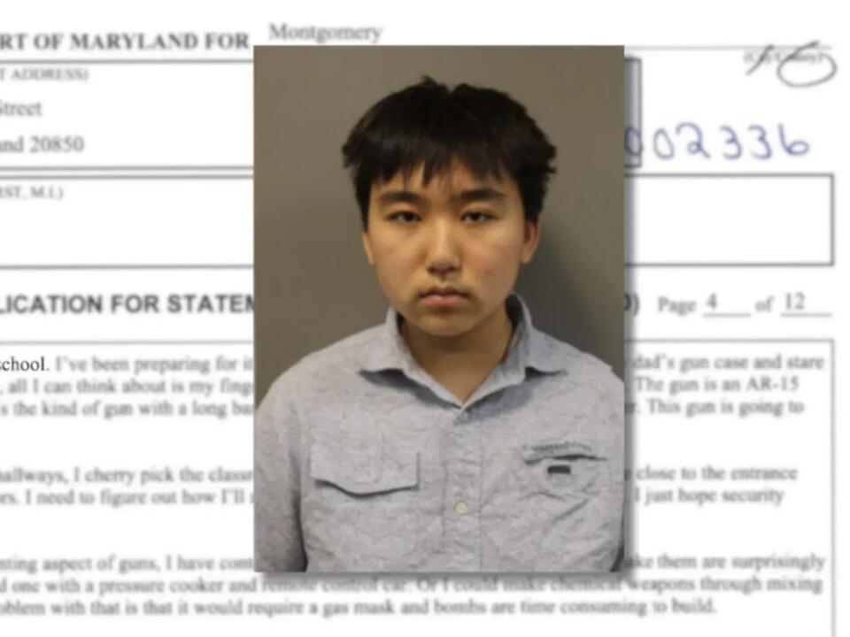 Maryland high school student arrested for alleged manifesto outlining school shooting plan