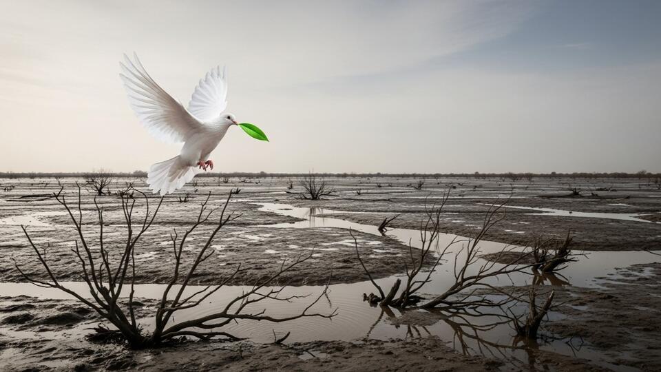 The dove didn't just bring back a leaf; it brought back proof of ...