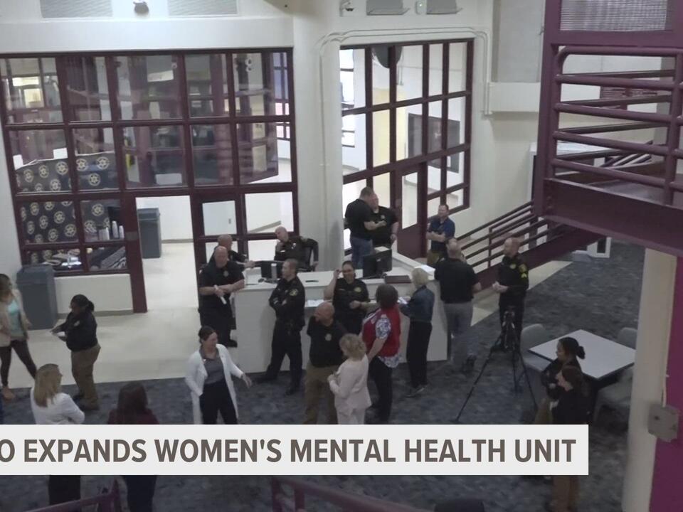 Kent County Jail invests in female inmates' mental health through ...