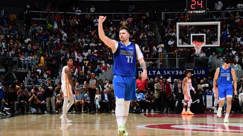 Doncic scores franchise-record 73 points, tied for 4th in NBA history, as Mavs edge Hawks 148 ...