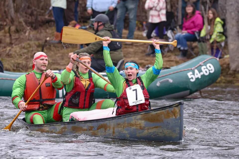 Scenes from the 2025 Kenduskeag Stream Canoe Race - NewsBreak