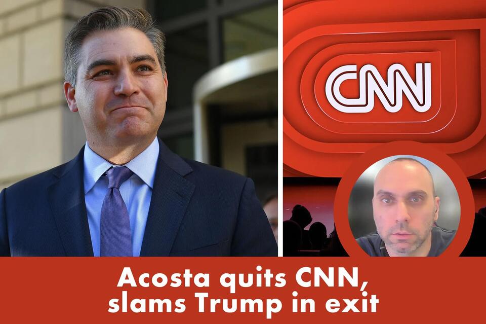 Acosta quits CNN, slams Trump in exit | Reporter Replay - NewsBreak