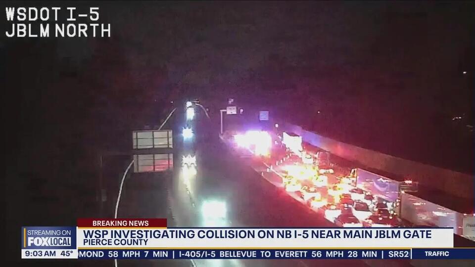 WSP investigating fatal crash on I-5 near JBLM Main Gate - NewsBreak