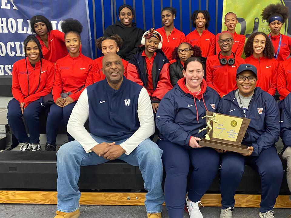 Willingboro’s Doug Key is the 2024 girls indoor track Coach of the Year