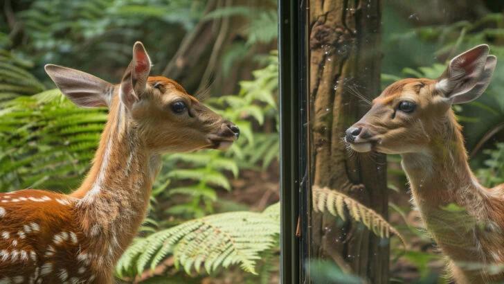 Wild Animals React to Seeing Themselves in Mirror - NewsBreak