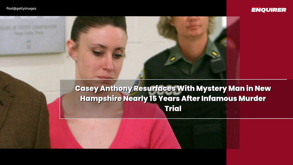 Casey Anthony Resurfaces With Mystery Man in New Hampshire Nearly 15 ...