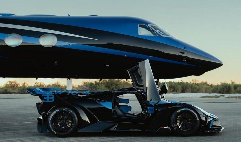 Inspired by Bugatti’s racing heritage, this mystery Californian matched ...