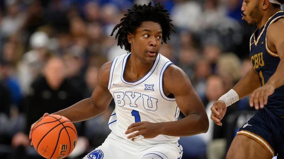 BYU point guard Robert Wright III to enter transfer portal, reports ...