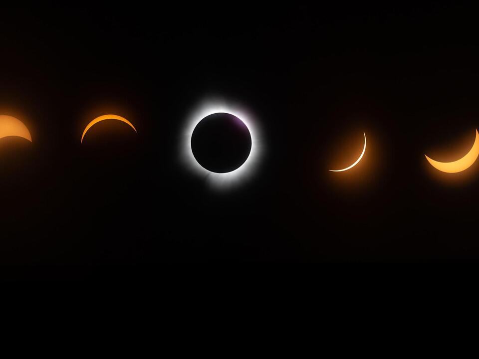 'We wanted to do something memorable': Communities gather for solar eclipse