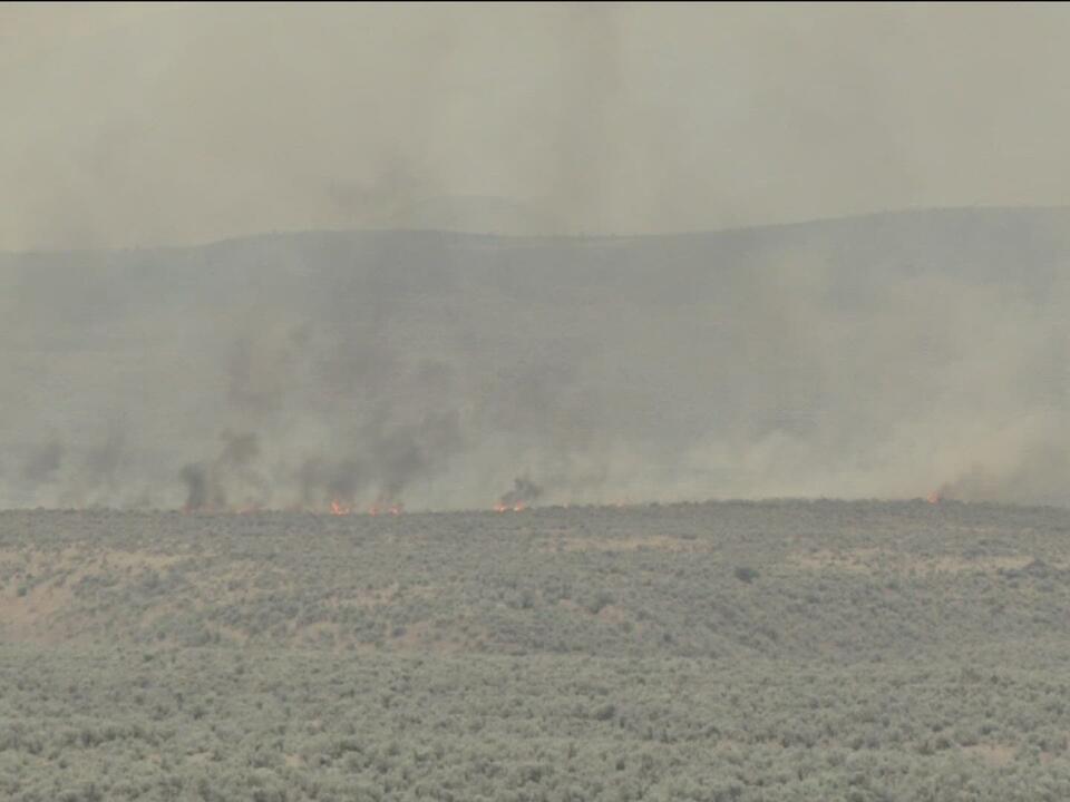 Cow Valley Fire continues to burn