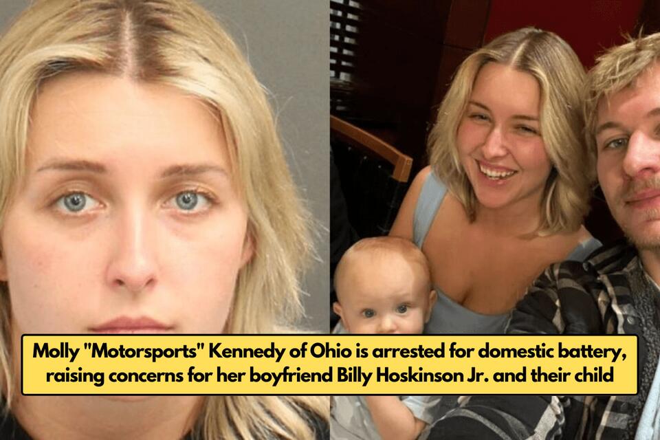 Molly “Motorsports” Kennedy of Ohio is arrested for domestic battery ...