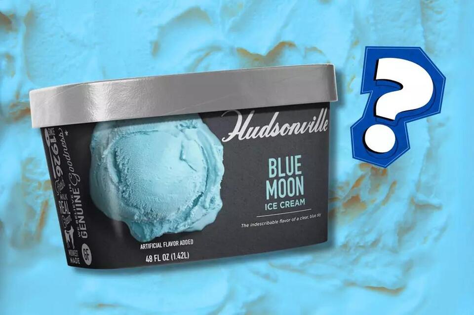 What Exactly is the Flavor Behind Michigan’s Blue Moon Ice Cream ...