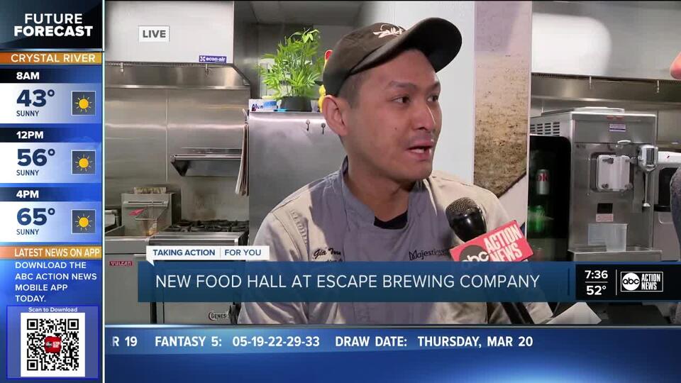 Sean Daly live at Escape Brewing Company | 7AM - NewsBreak