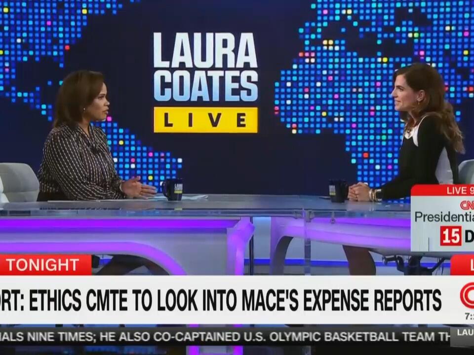 CNN’s Laura Coates Grills Nancy Mace On Report of House Ethics Probe ...