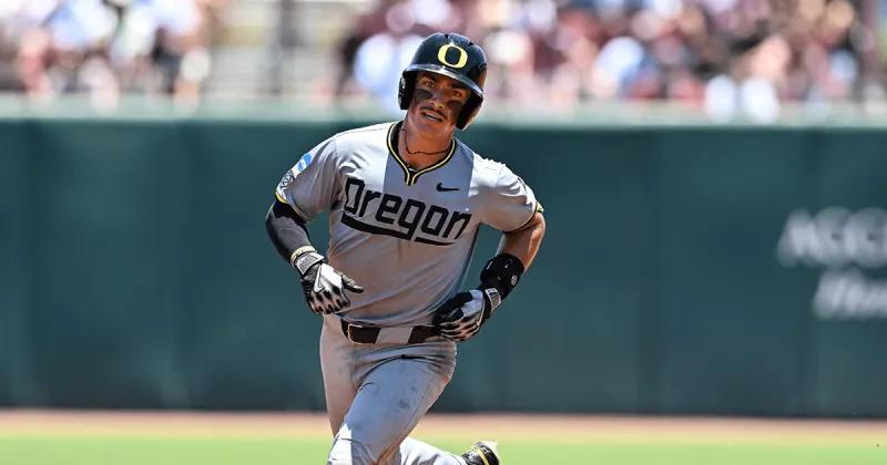 Oregon star Anson Aroz ejected, suspended after trucking catcher on ...