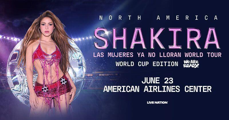 Shakira to bring 2026 World Tour to Dallas - NewsBreak