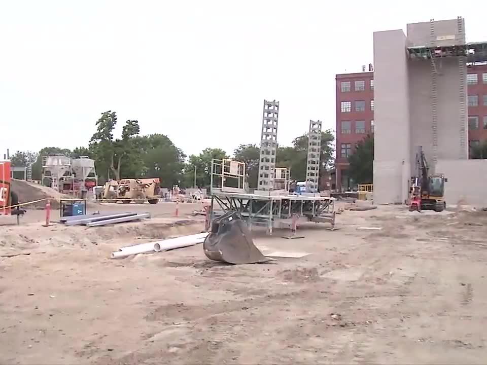 Groundbreaking starts transformation of blight into new housing units