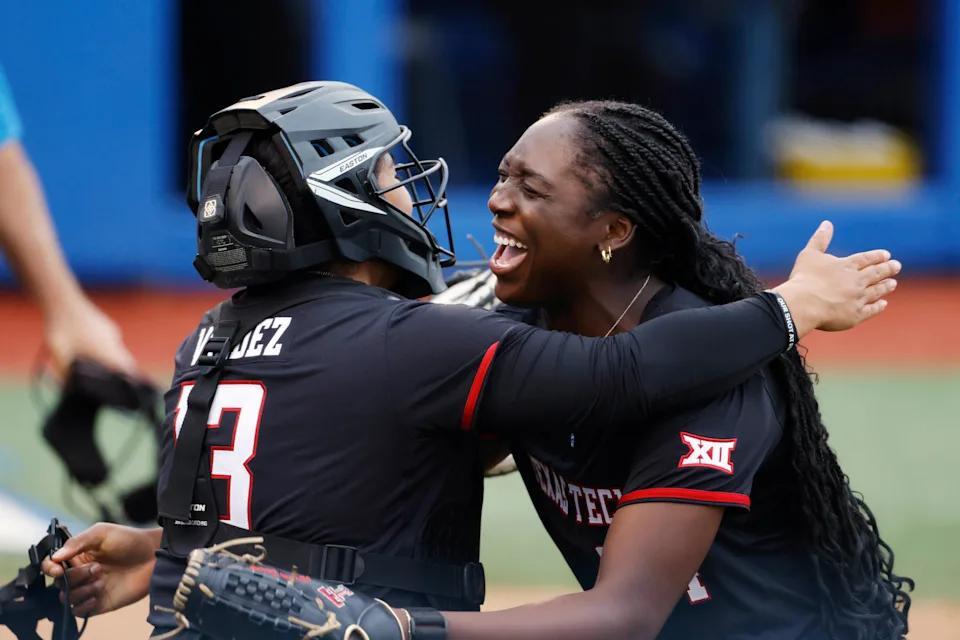 Women's College World Series: Texas Tech survives Nijaree Canady's ...